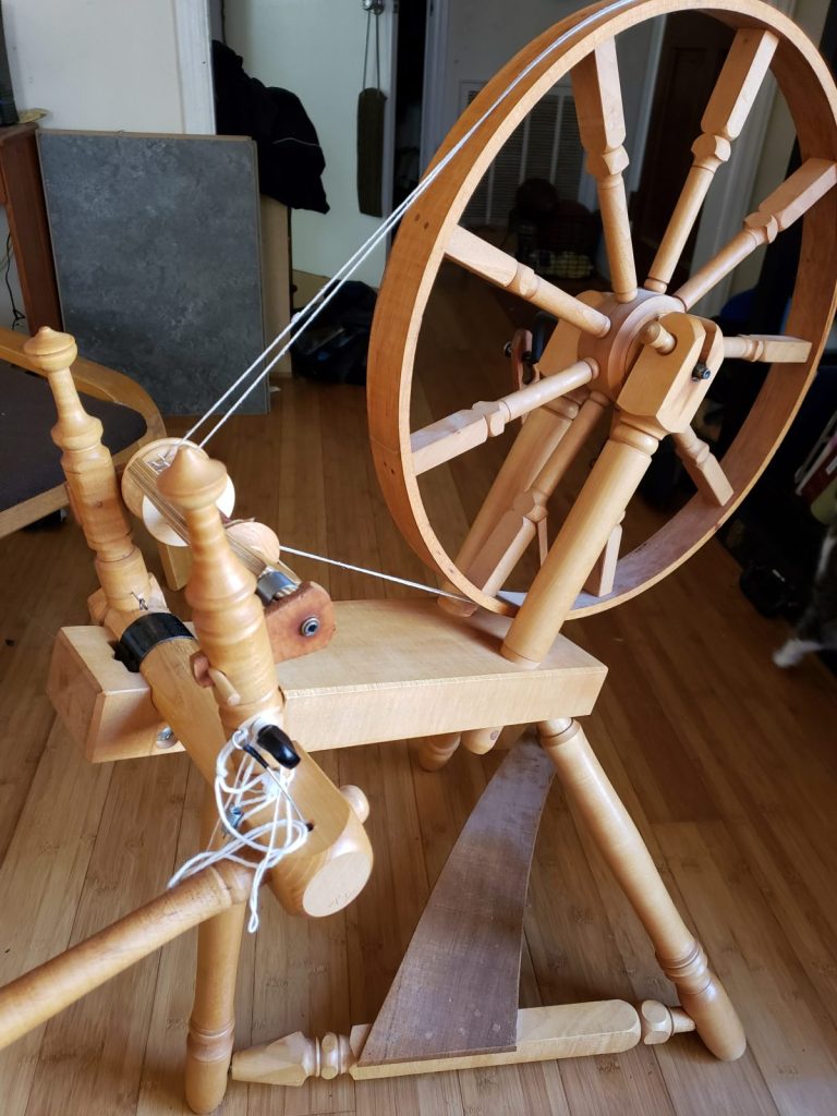 A New-to-Me Spinning Wheel - Bullock-Ozkan Designs